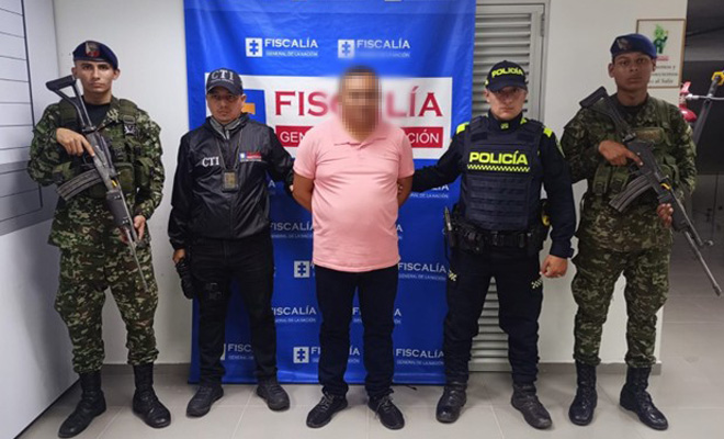 Una persona capturada por el delito de desaparición forzada | Policía Nacional de Colombia